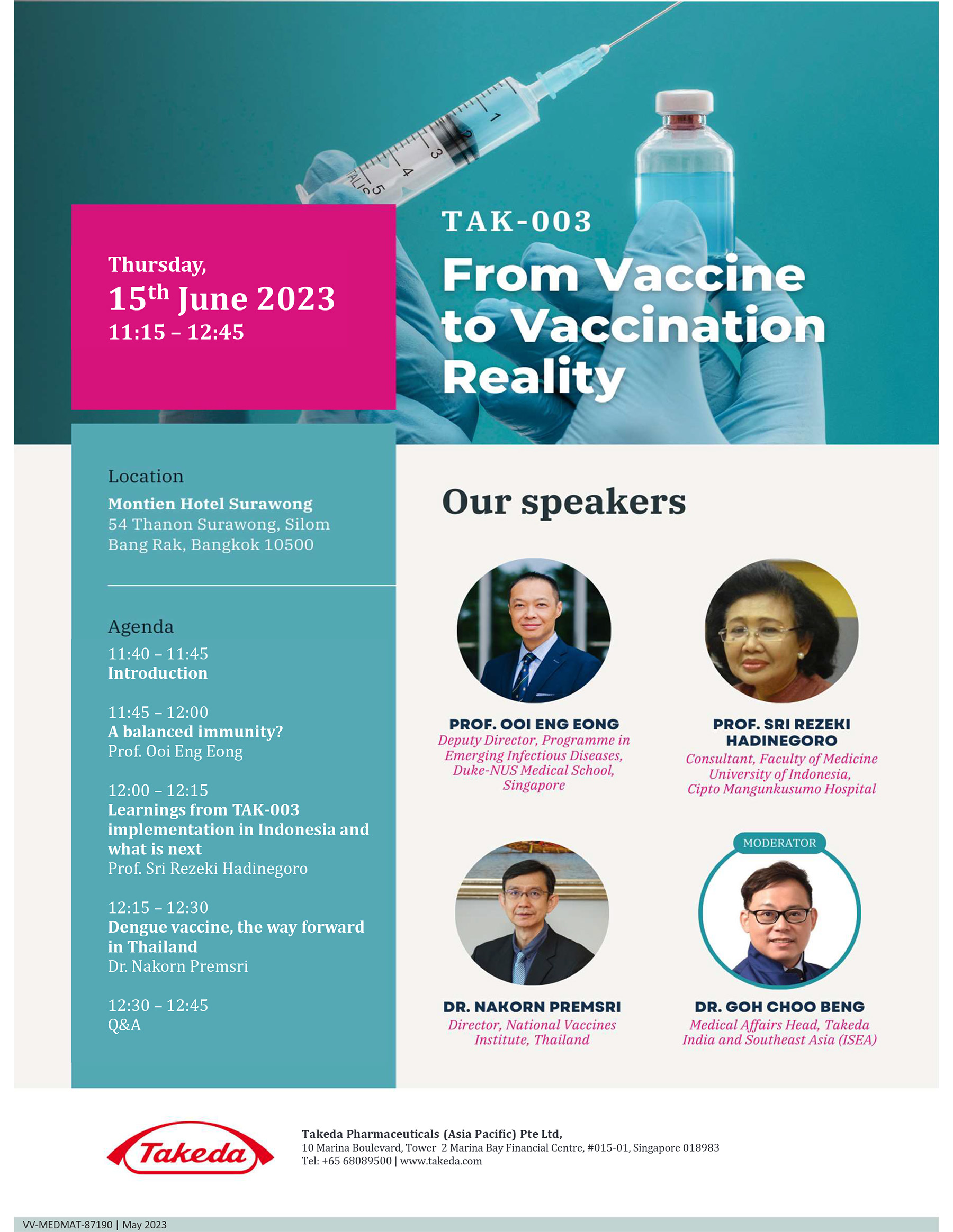 Programme - Asia Dengue Summit